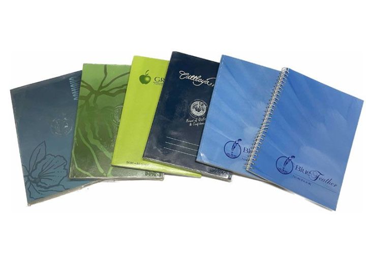 !!BARGAIN!! Cattleya / Green Apple / Blue Feather Notebook (5x7, 6x8 1/ ...