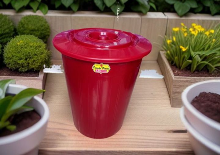 SQC Drum with cover | water container 105L/125L (new) | Lazada PH