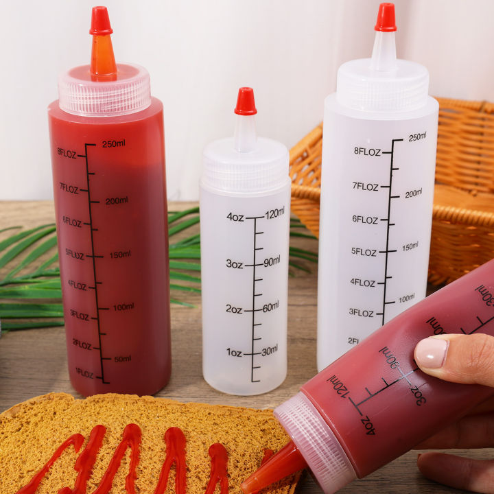 【On Sale】120/250/450ml Plastic Needle-nosed Scale Squeeze Bottle ...