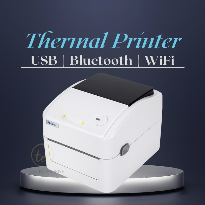 XPrinter XP-420B Direct Thermal Printer (Printable Width 25.4mm-108mm ...