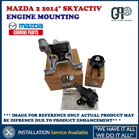 MAZDA 2 2014" SKYACTIV ENGINE MOUNTING GENUINE PARTS | Lazada