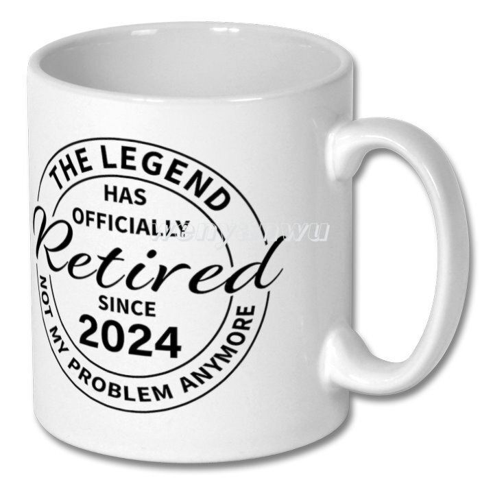 The Legend Has Officially Retired Since 2024 Retiree Coffee Mugs ...