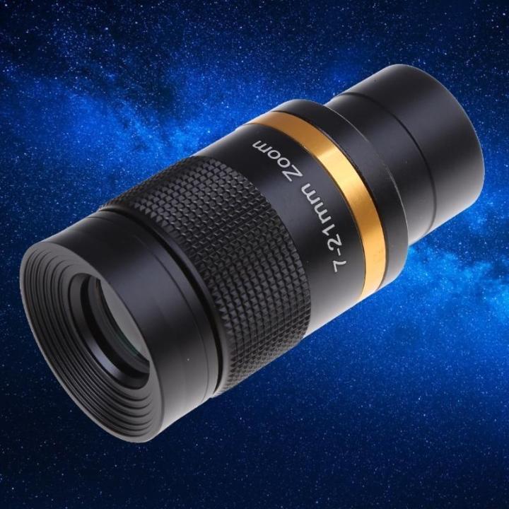 Eyepiece Zoom 7-21mm 1.25'' Continuous Astronomic Telescopes ...