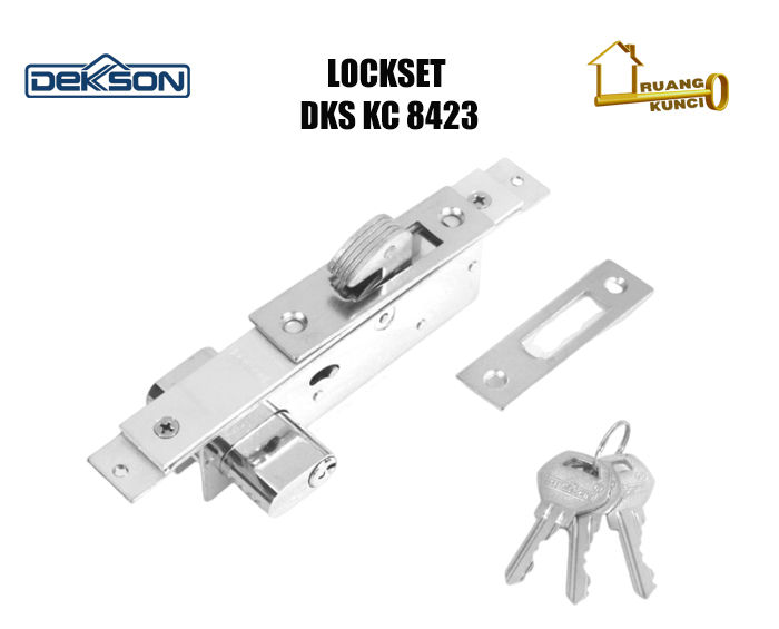lockset Door Lock Dekkson KC 8423 Kunci Pintu Sliding Aluminium ...