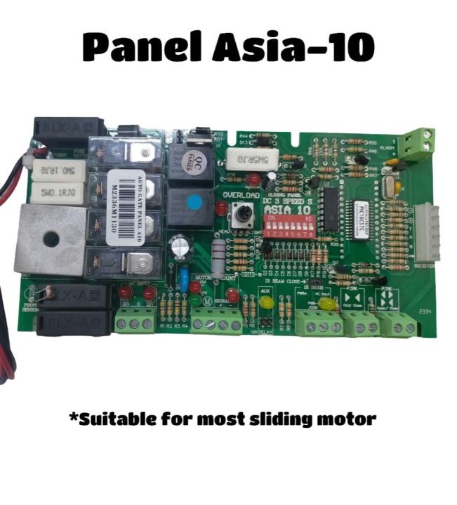 PANEL ASIA 10 , DC SLIDING MOTOR PANEL , DC3 3 SPEED | Lazada