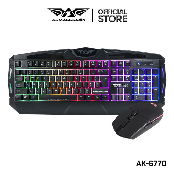 Armaggeddon Kalashnikov AK6770 Gaming Membrane Keyboard and Gaming ...