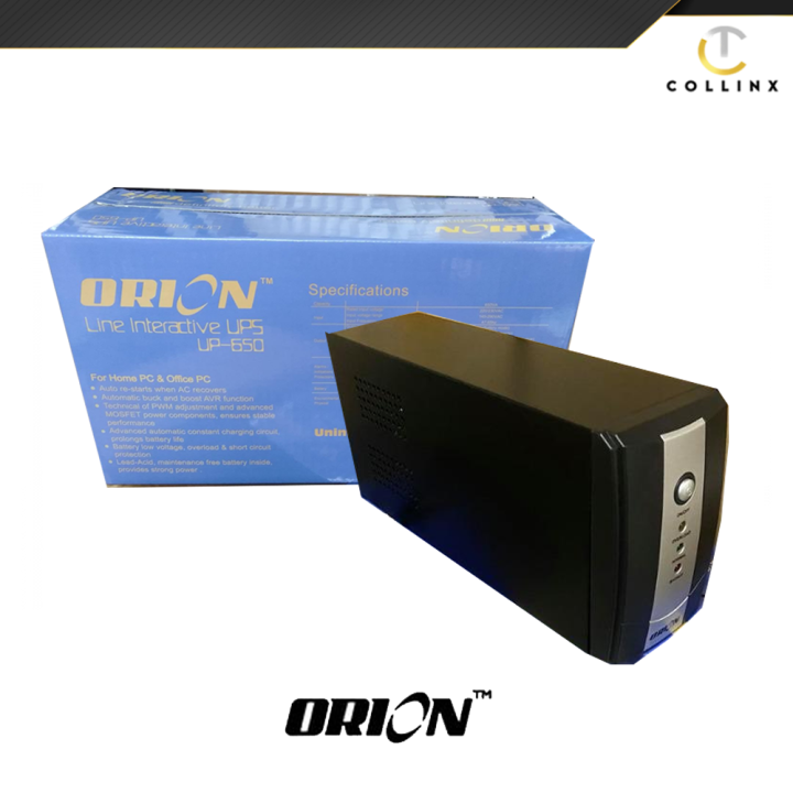 650VA Orion/ Secure UPS Uninterruptible Power Supply | Durable | For ...