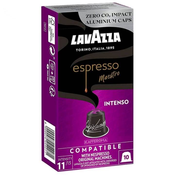 Lavazza Intenso, box of 10 Nespresso Capsules | Lazada PH