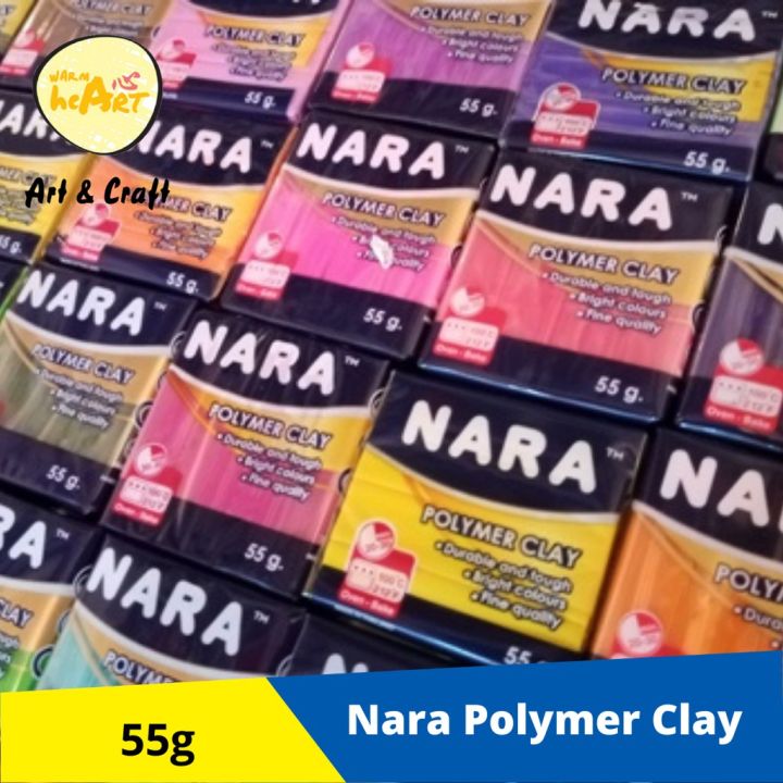 Nara Oven-Bake High Quality Polymer Clay (55 gram) No.1- No.20 Part 1 ...
