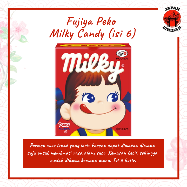 Fujiya Peko Milky Candy - Cokelat Susu Bentuk Unik isi 6 Original Japan | Lazada Indonesia