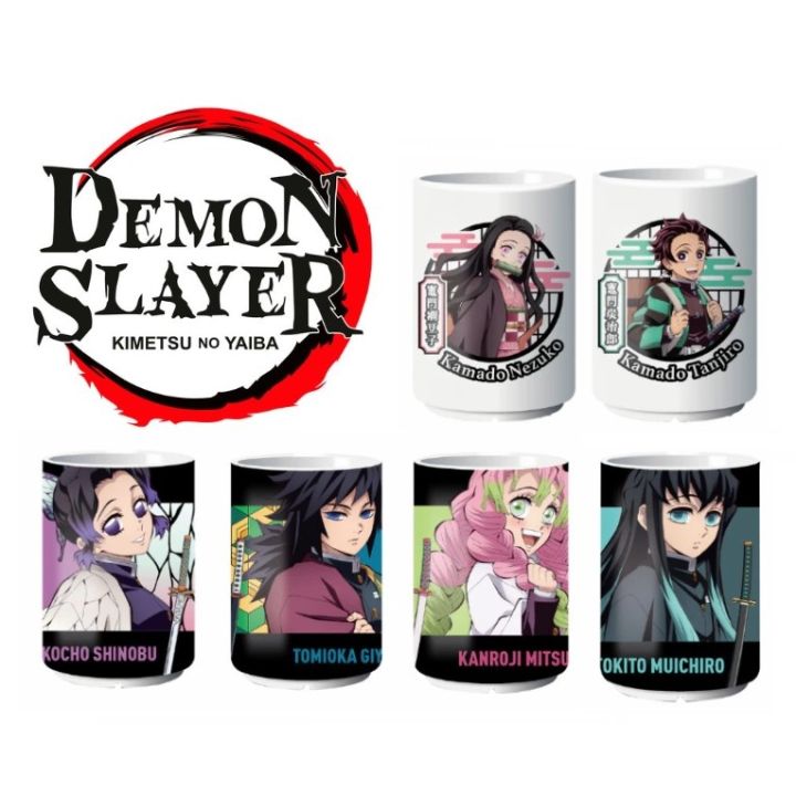 DARLIE X Demon Slayer Ceramic White Water Mug Cup 1PC | Lazada