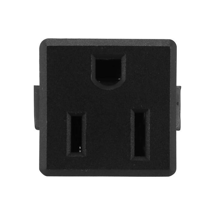 AC 125V 15A Panel Mount US Outlet Power Socket Black | Lazada PH