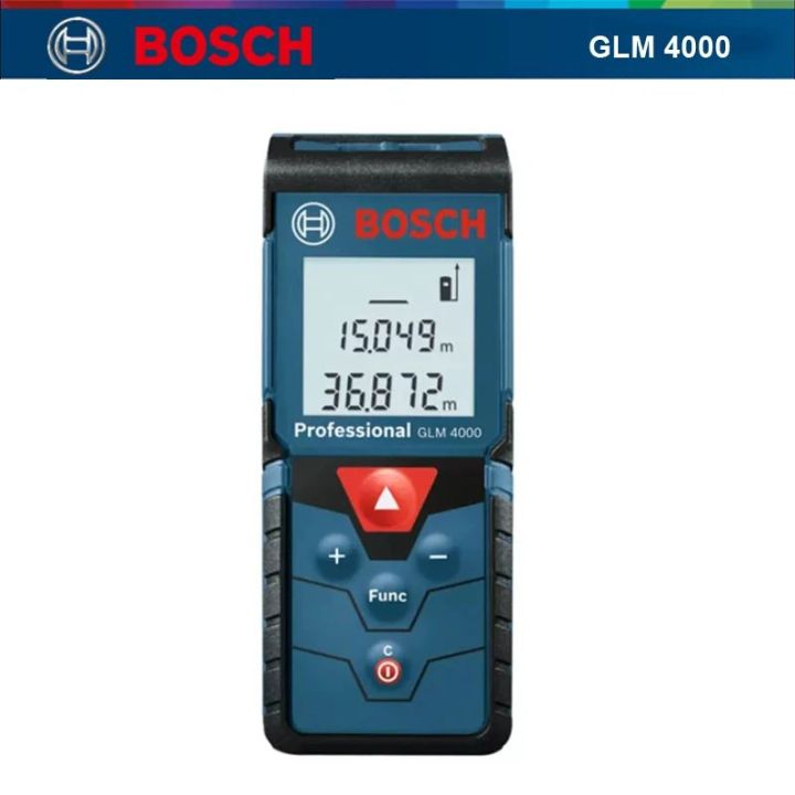 Bosch GLM 4000 Laser Range Finer Digital Tape Measure Laser Distance ...