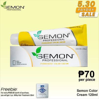 Semon Color Cream 120ml GREEN | Lazada PH