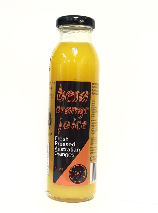 Besa Juice Fresh Pressed Australian Orange Juice 310ml | Lazada