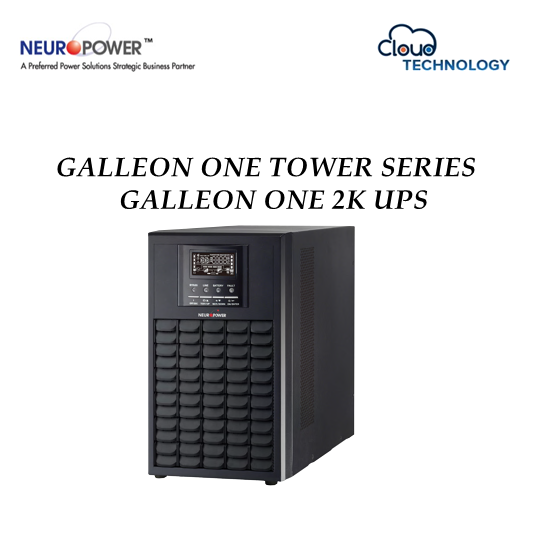 NEUROPOWER GALLEON ONE 2K TOWER SERIES ONLINE DOUBLE CONVERSION UPS ...
