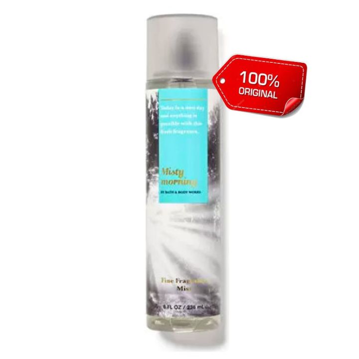 BBW MISTY MORNING Fragrance Mist - 236mL (Lily and Green Tea scent ...