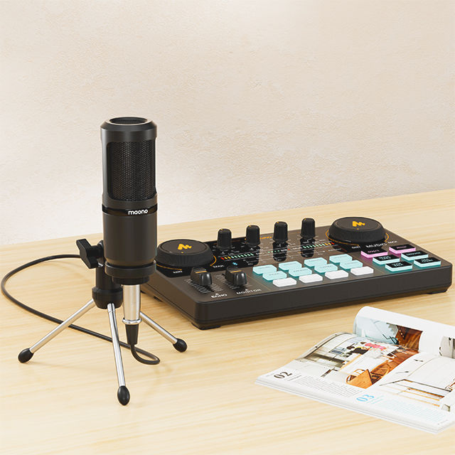 Manila Stock MAONO PM360TR Condenser Microphone Qriginal Podcast Microphones for PC v 8 ...