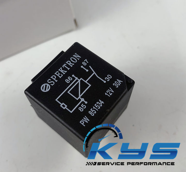 SPEKTRON Genuine # FAN/HEAD LAMP/STARER RELAY 4 PINS # 12V30A # PROTON ...