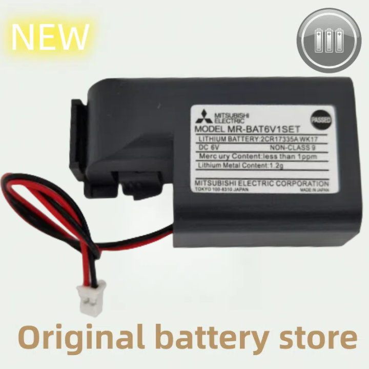 2024 Original Mitsubishi Servo Lithium Battery MR-J4 MR-BAT6V1SET ...