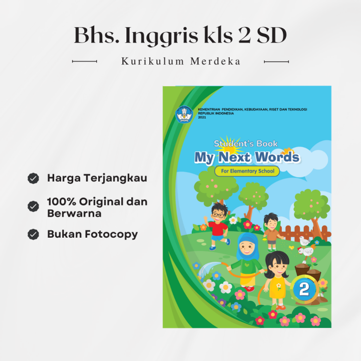 Buku Siswa Bahasa Inggris Kelas 2 SD / MI Kurikulum Merdeka - Buku ...