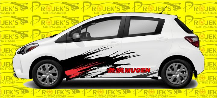 Cutting Sticker Mobil, Stiker Mobil Tribal Bercak | Lazada Indonesia