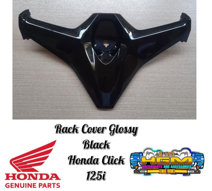 RACK COVER, GLOSSY BLACK HONDA CLICK 125i V2 GAME CHANGER | 81131-K59 ...
