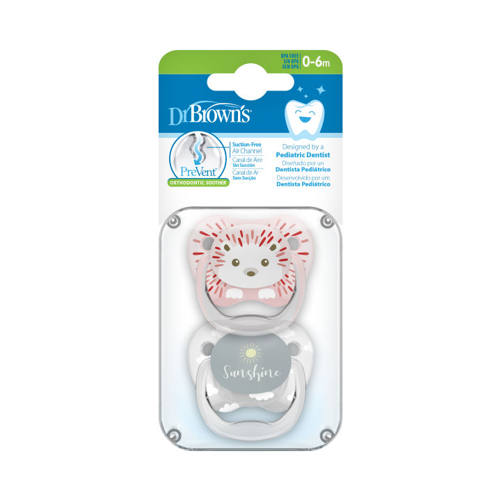 Dr. Brown's Pacifier Prevent Stage 1, 2pcs/pack 0 to 6 Months | Lazada PH