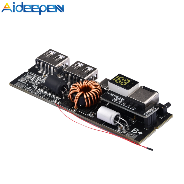 Aideepen PD 65W100W 21700 Charging Board Dual Fast charging 6-port ...