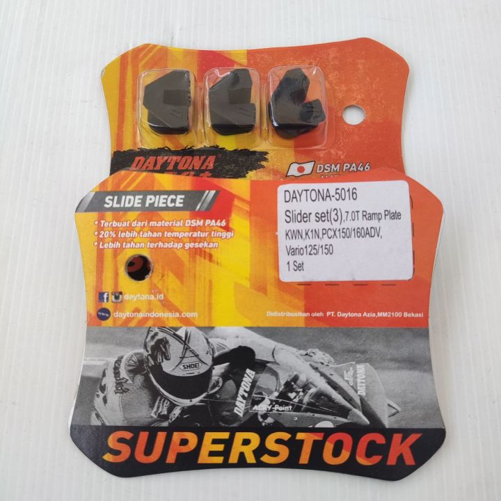 Slide Slider CVT Daytona Klip Roller Vario 125/150 FI PCX ADV 150 ...