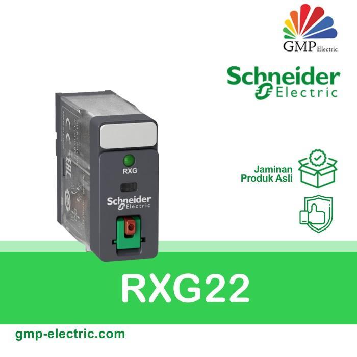 RXG22BD RELAY SCHNEIDER 2 C/O 8PIN PIPIH 24VDC 5A DENGAN LED | Lazada Indonesia