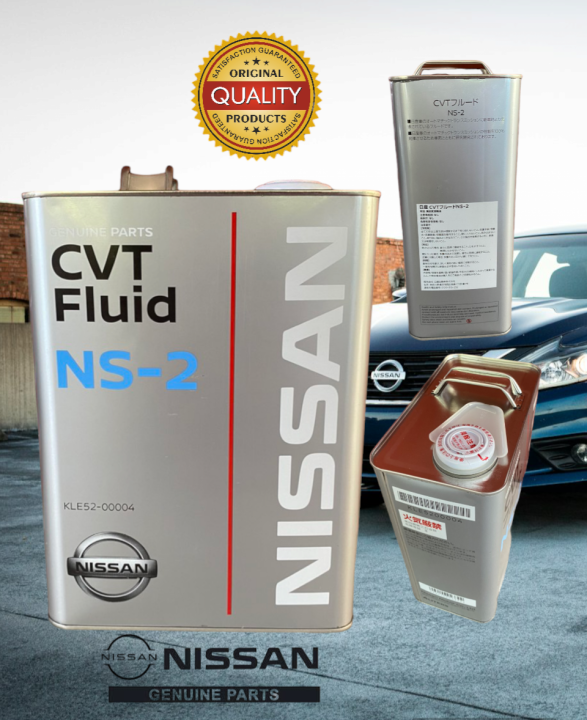 4L NS2 GENUINE NISSAN CVT FLUID NS-2 4 LITERS KLE52-00004 | Lazada PH