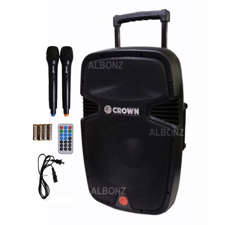 Crown Pro 2008R (250Watts RMS) Portable Sound System with Bluetooth ...