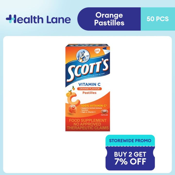 Scott's Pastilles Orange 50s | Lazada PH