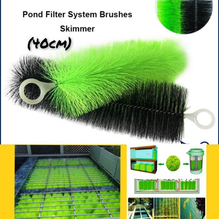10pcs Mechanical (30cm)FILTER BRUSH for BIG SUMP, DIY Canister and Pond ...