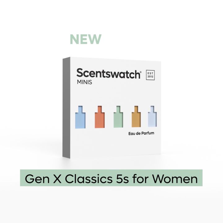 MINIS 5s GEN X CLASSICS for Women Eau de Parfum: Perfume Discovery Set ...