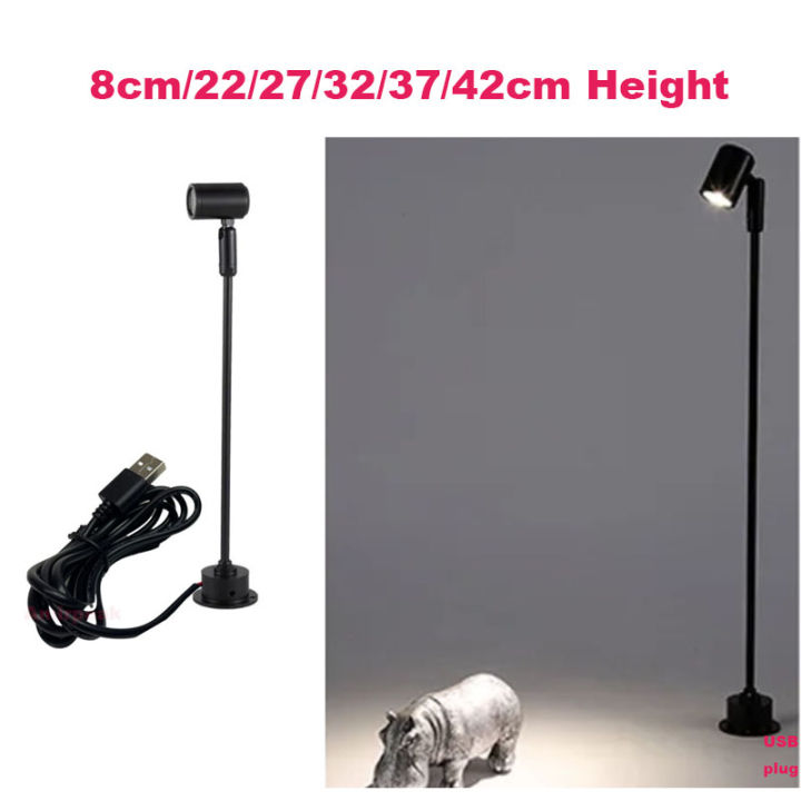 USB 5V Mini Led Spotlight Rotatable Angle 3W Surface Mounted for ...