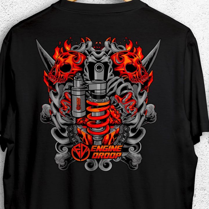 ENGINE DROOP KAOS PRIA WANITA DEWASA DISTRO KEREN KAOS MURAH | Lazada ...