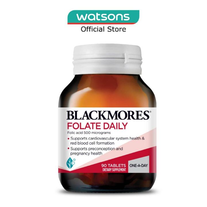 BLACKMORES Folate Daily Folic Acid Tablet 90s | Lazada Singapore