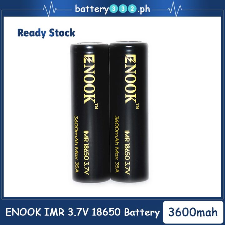 Original Enook 3.7V 18650 3600mAh 35A rechargeable lithium-ion ...