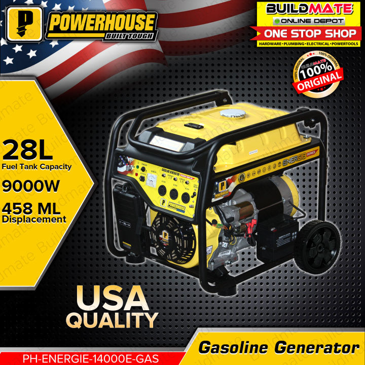 POWERHOUSE ENERGIE SERIES Gasoline Generator With Electric Start 11.5 ...