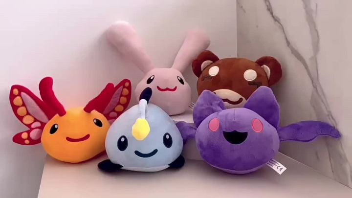 Kawaii Genshin Impact Slime Rancher 2เกมรูป Angler Batty Ringtail ...