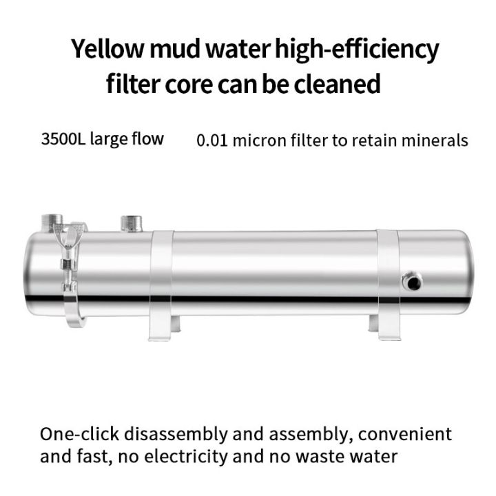 PVDF Washable Ultrafiltration Machine 3500L Stainless Steel Water ...