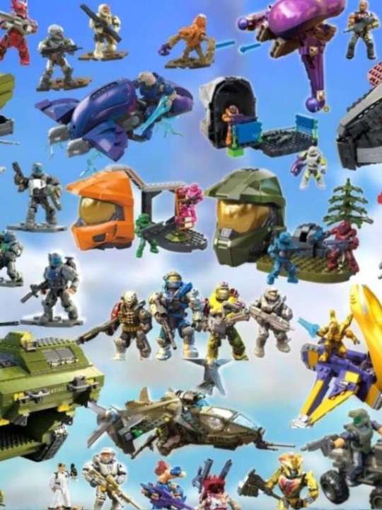 Mega Construx Assembly HALO Halo UNSC Sergeant Mor Star Alliance Ghost ...