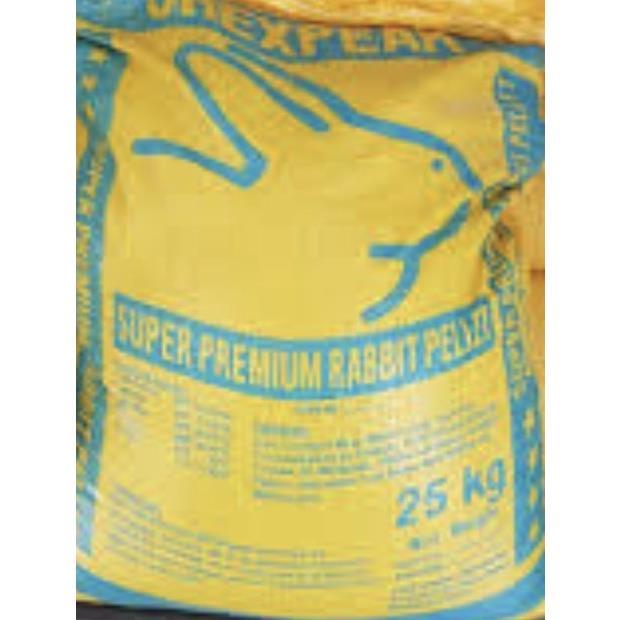 10 KG Premium Rabbit Pellets - Chexpeak (Good for Rabbits Guinea Pigs ...