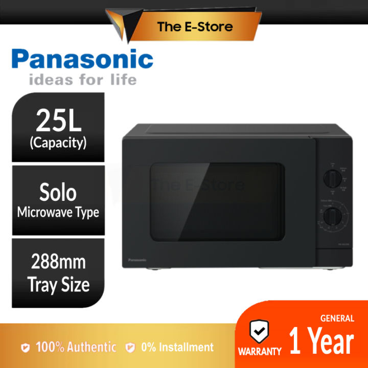Panasonic NN-SM33NB 25L Straight Microwave Oven | NN-SM33NBMPQ (Solo ...