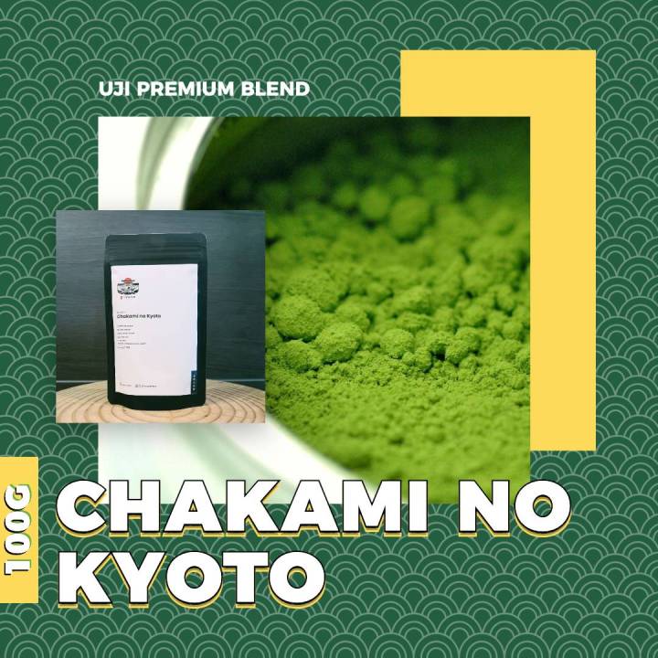 100g Japanese Uji Matcha Powder - Chakami no Kyoto (Premium Blend ...