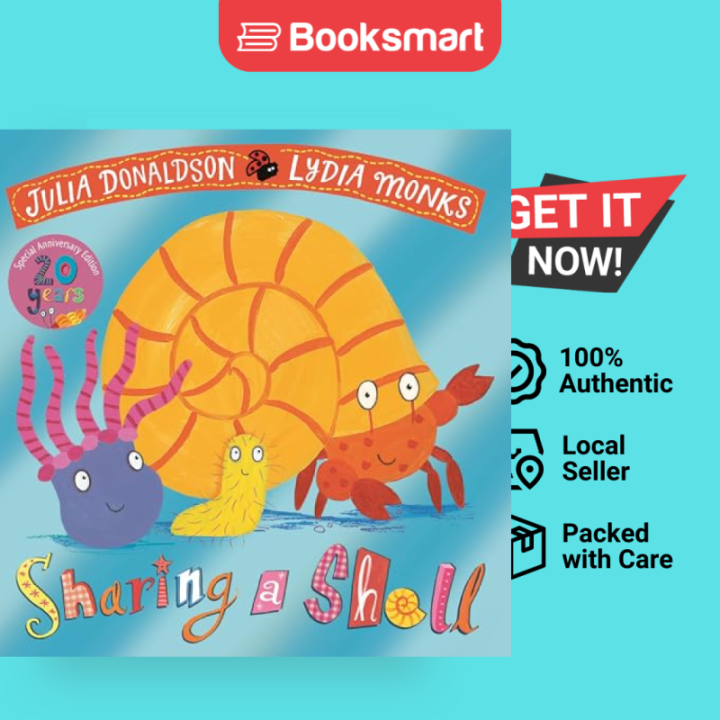Sharing a Shell by Julia Donaldson (author), Lydia Monks (artist ...