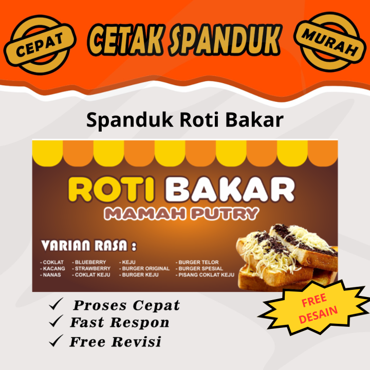 Cetak Spanduk Murah Bisa request Tulisan Dan Custome / Spanduk Promosi ...
