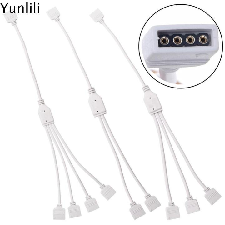 YUNLILI 4pin LED Strip Accessory LED Strip Adapter for 5050 3528 Female ...